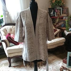 H by Halston | Jackets & Coats | H By Halston Kimono Style Cardigan ...